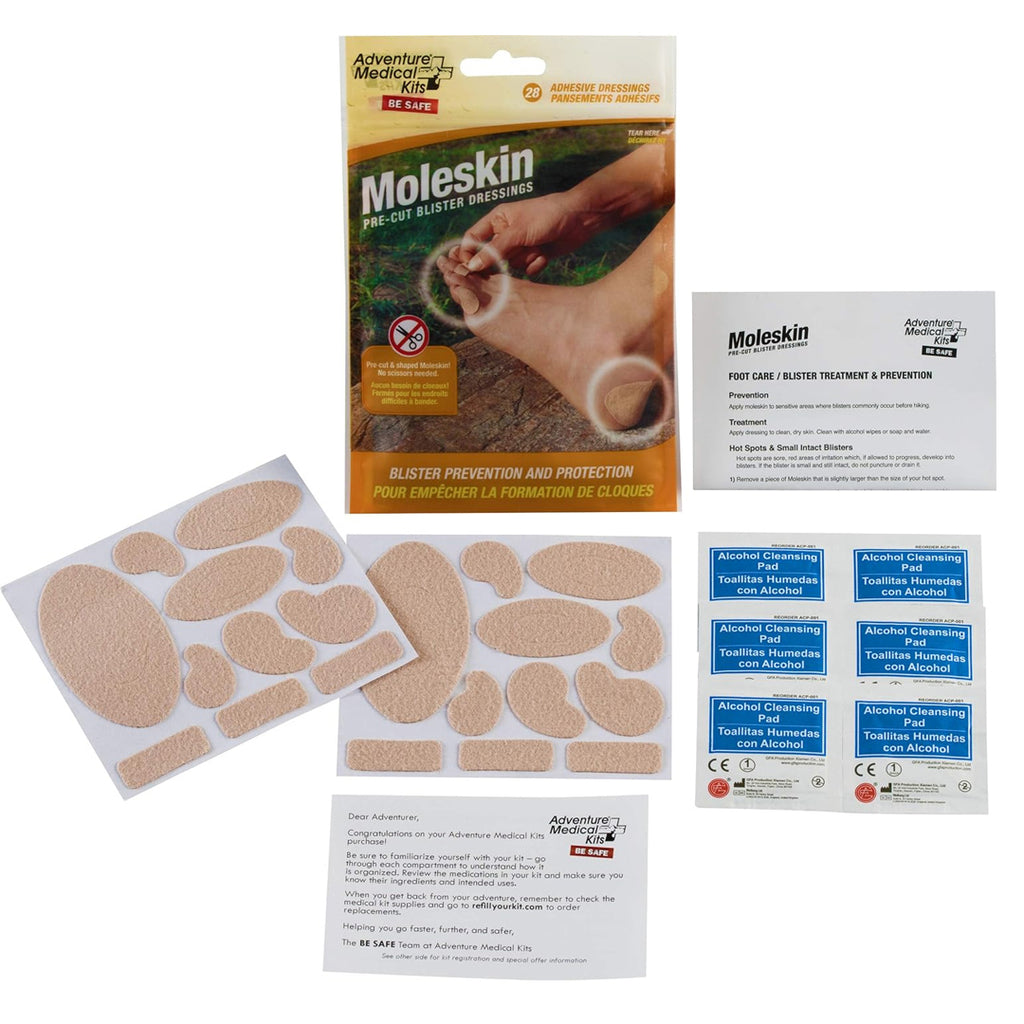 Adventure Medical Kits Pre-Cut and Shaped Moleskin Blister Dressing (0 ...
