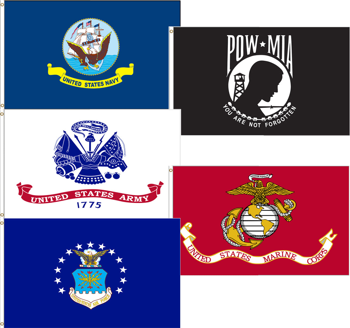 allied forces flags