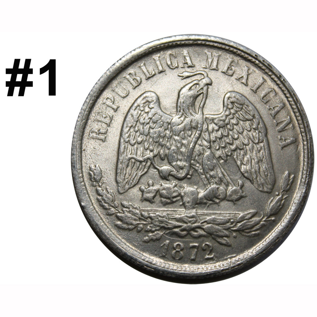 FAKE 1872 Mexico Libertad Mexican Coin - Un Peso (134-1, 2) – Hahn's ...