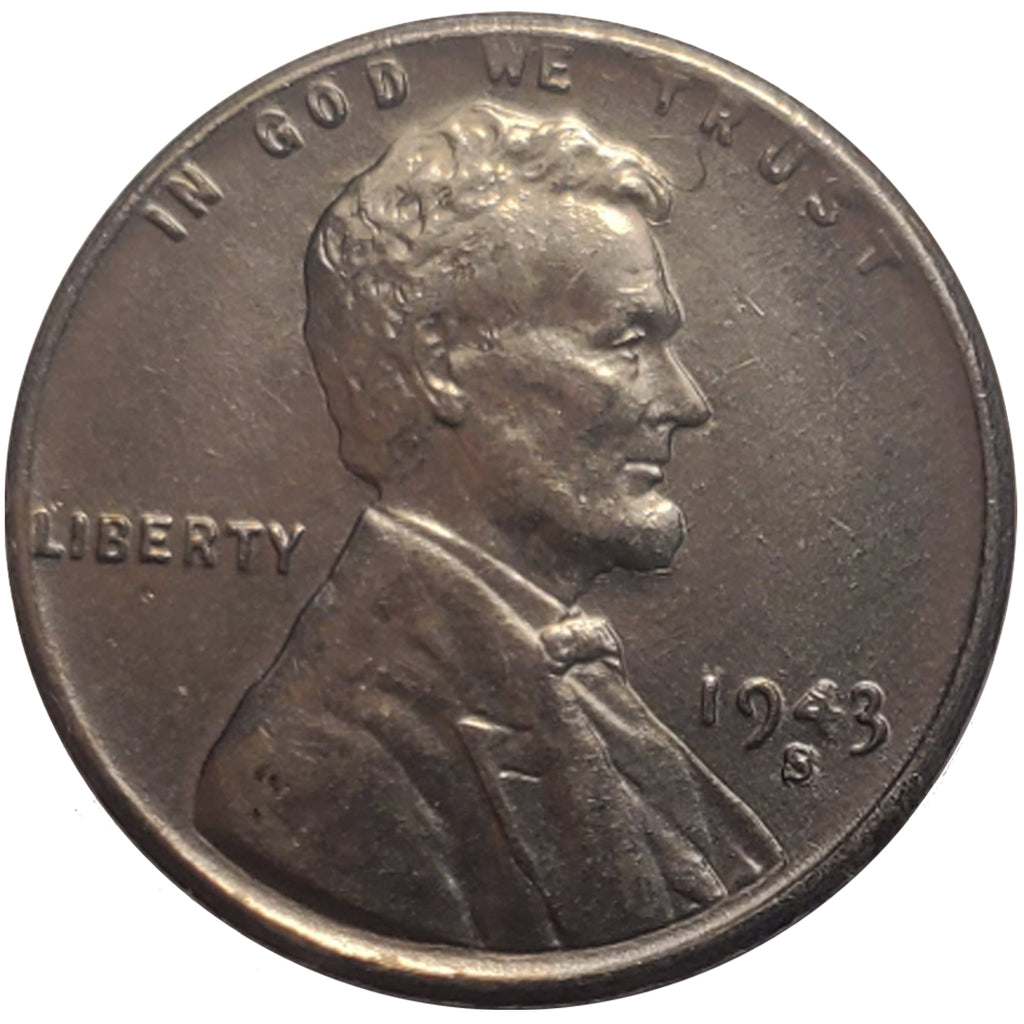 1943-S Steel War Wheat Penny w/Error (167LOR) – Hahn's World of Surplus ...