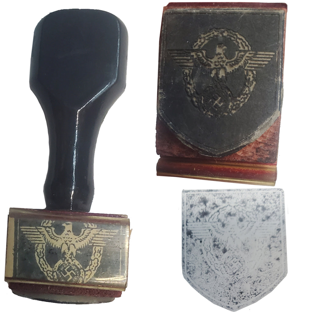 Vintage German SS & Nazi Rubber Stamps (7625) – Hahn's World of Surplus ...