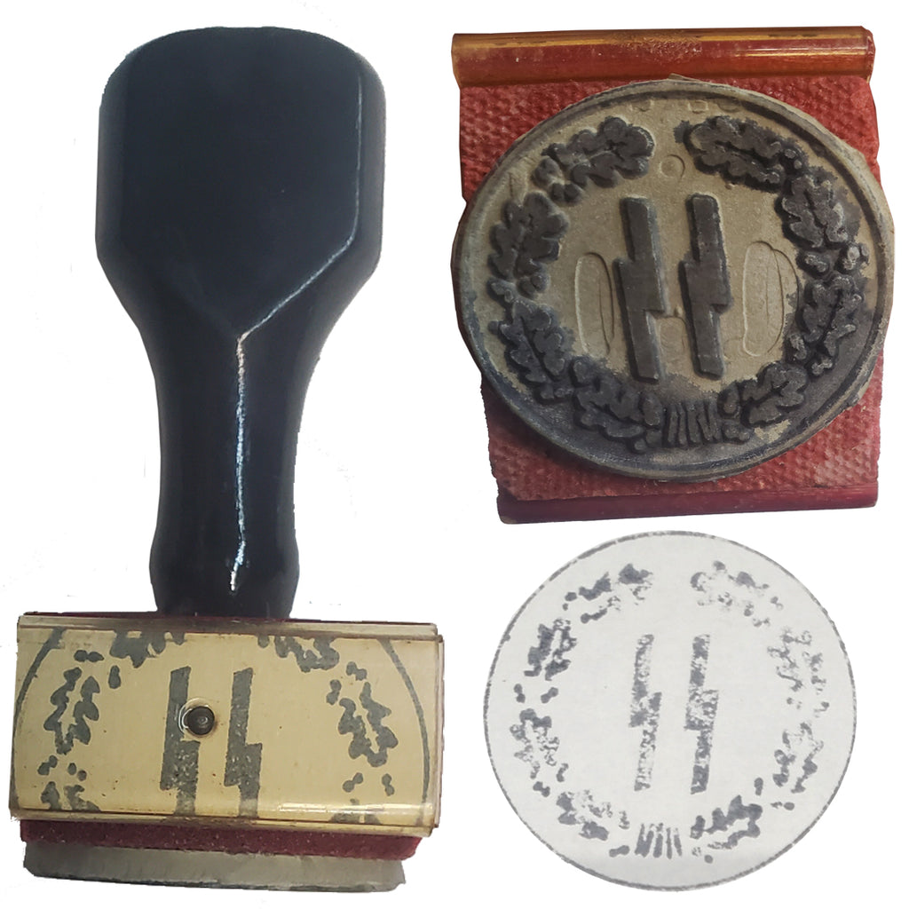 Vintage German SS & Nazi Rubber Stamps (7625) – Hahn's World of Surplus ...