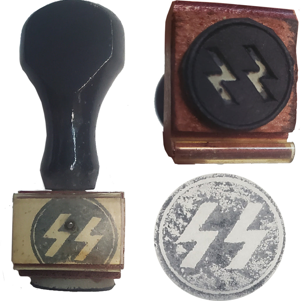 Vintage German SS & Nazi Rubber Stamps (7625) – Hahn's World of Surplus ...