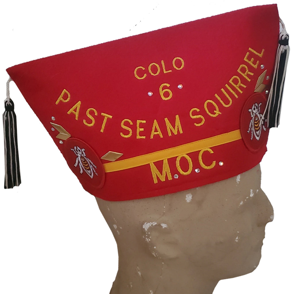 Vintage Military Order of The Cootie Grand Commander Pinned Hat Garris ...