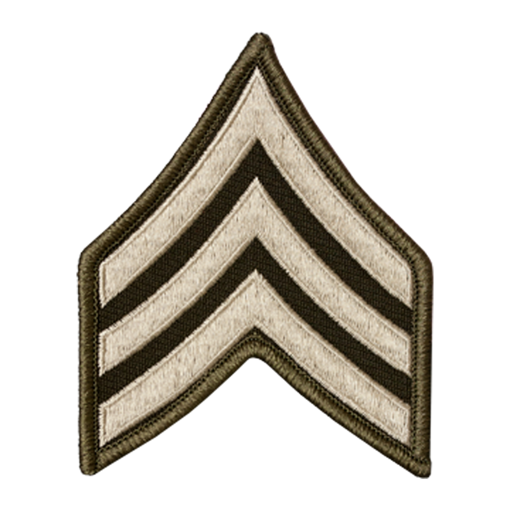 Patch - Chevron Army Dress - AGSU Rank (Pair) – Hahn's World of Surplus ...