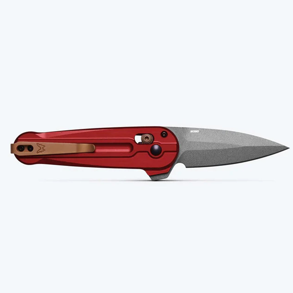 Benchmade 491 Lowden Phoenix Red Aluminum Knife – Hahn's World of ...