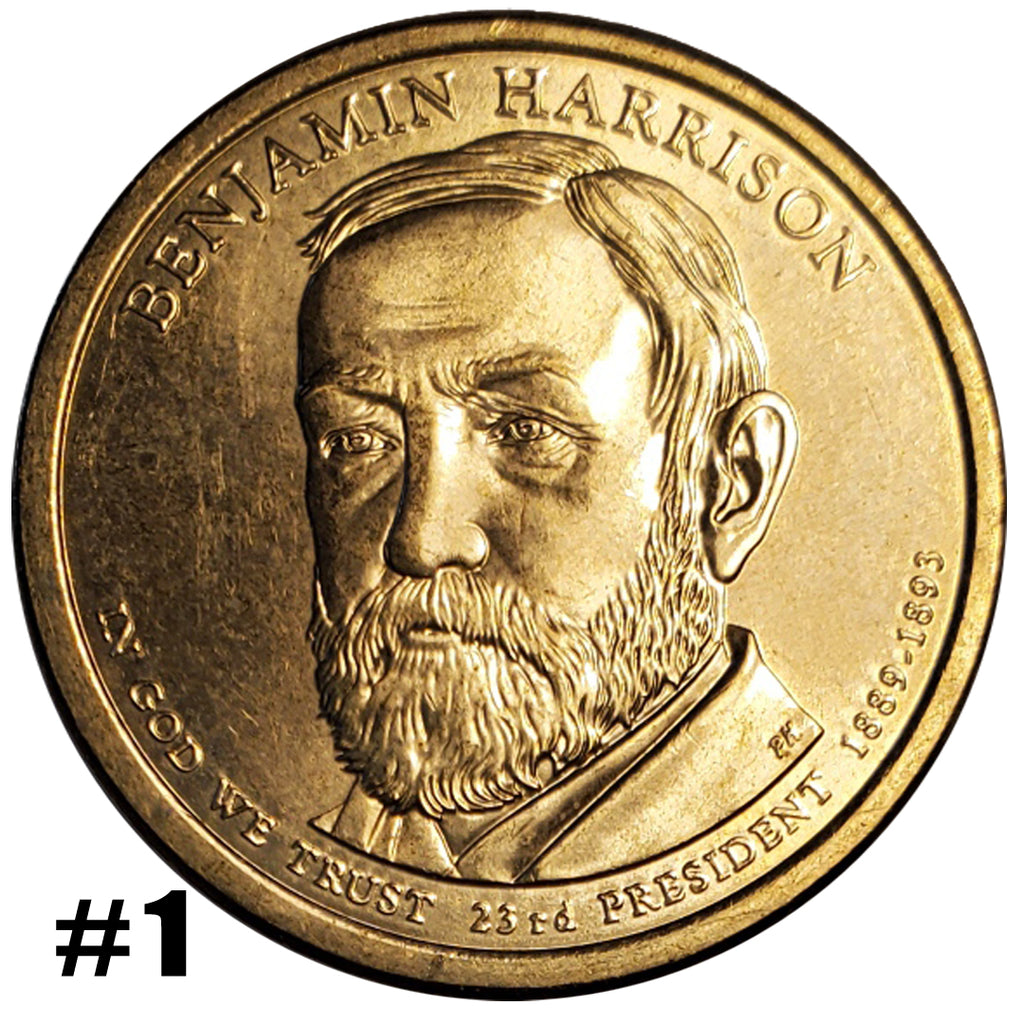 2012-D President 1889-1893 Benjamin Harrison $1 Coin (7910) – Hahn's ...