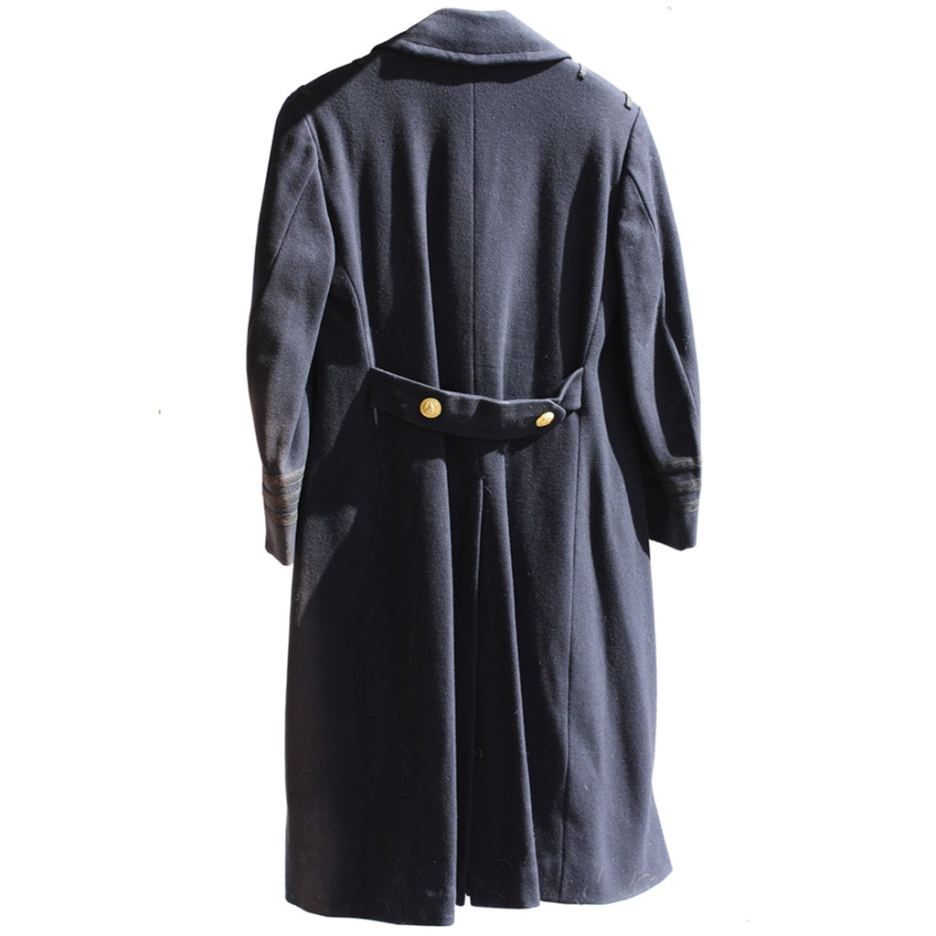 SALE Australian Wool Double Breasted Greatcoat - Black – Hahn's World ...