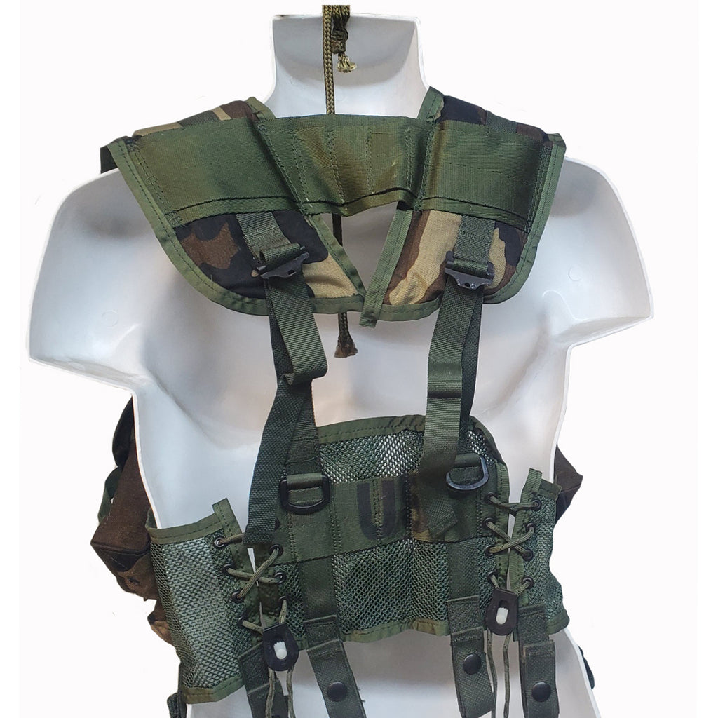 U.S. Army Enhanced Tactical Load Bearing Vest - Woodland – Hahn's World ...