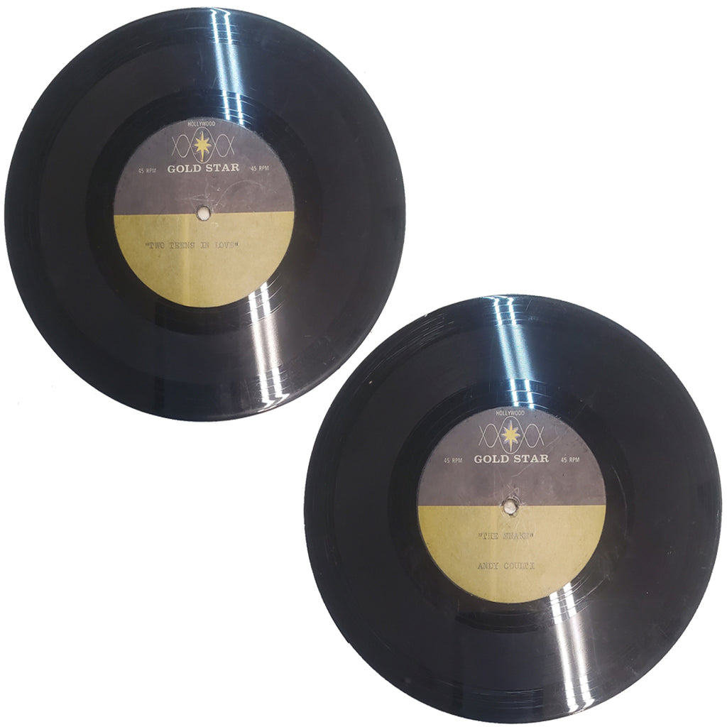 FINAL SALE Original Move/TV Studio Audio Discs "Two Teens In Love & Th ...
