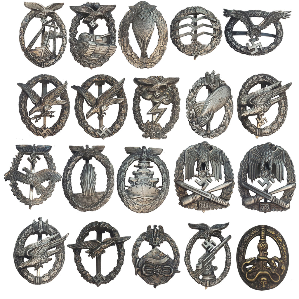 Replica German WWII Badges (7622HWS-B) – Hahn's World of Surplus & Survival
