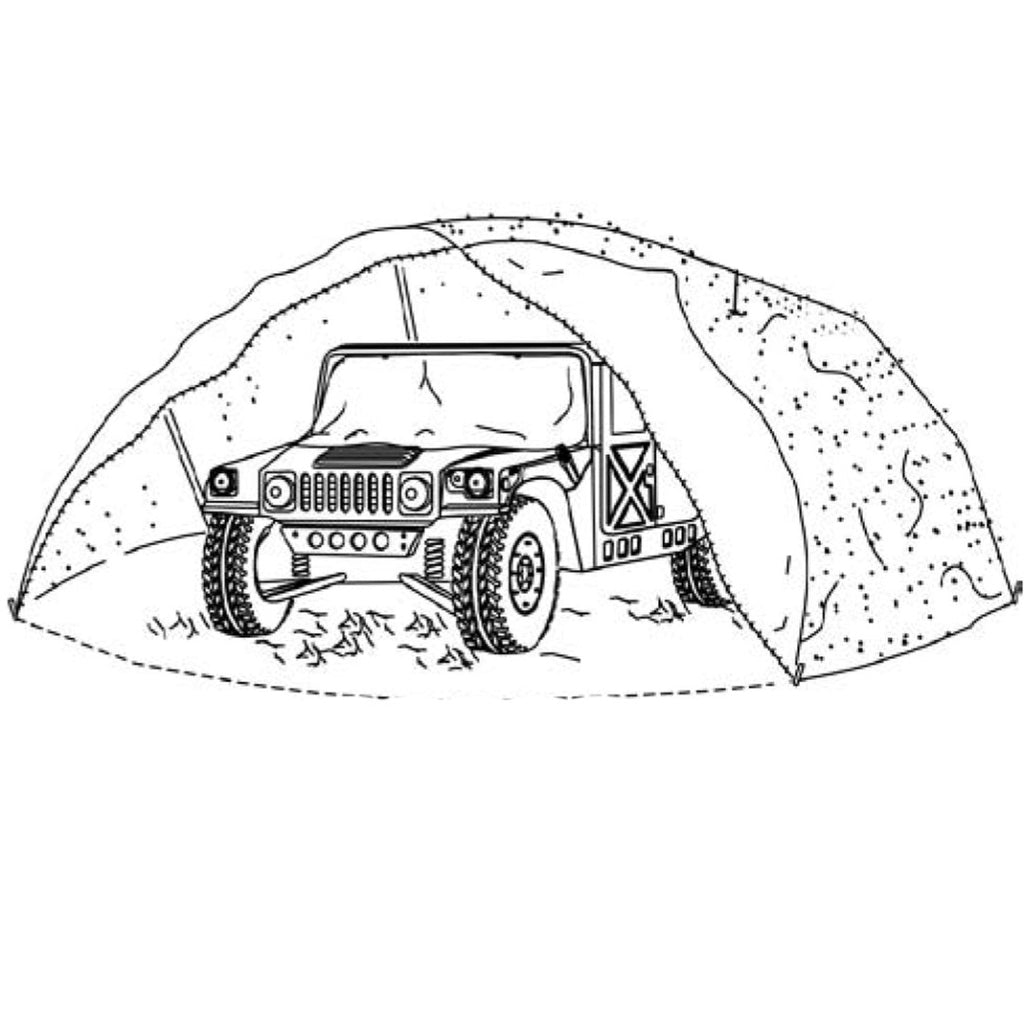 U.S. Military Ultralight Camouflage Net System - Radar Scattering - De ...