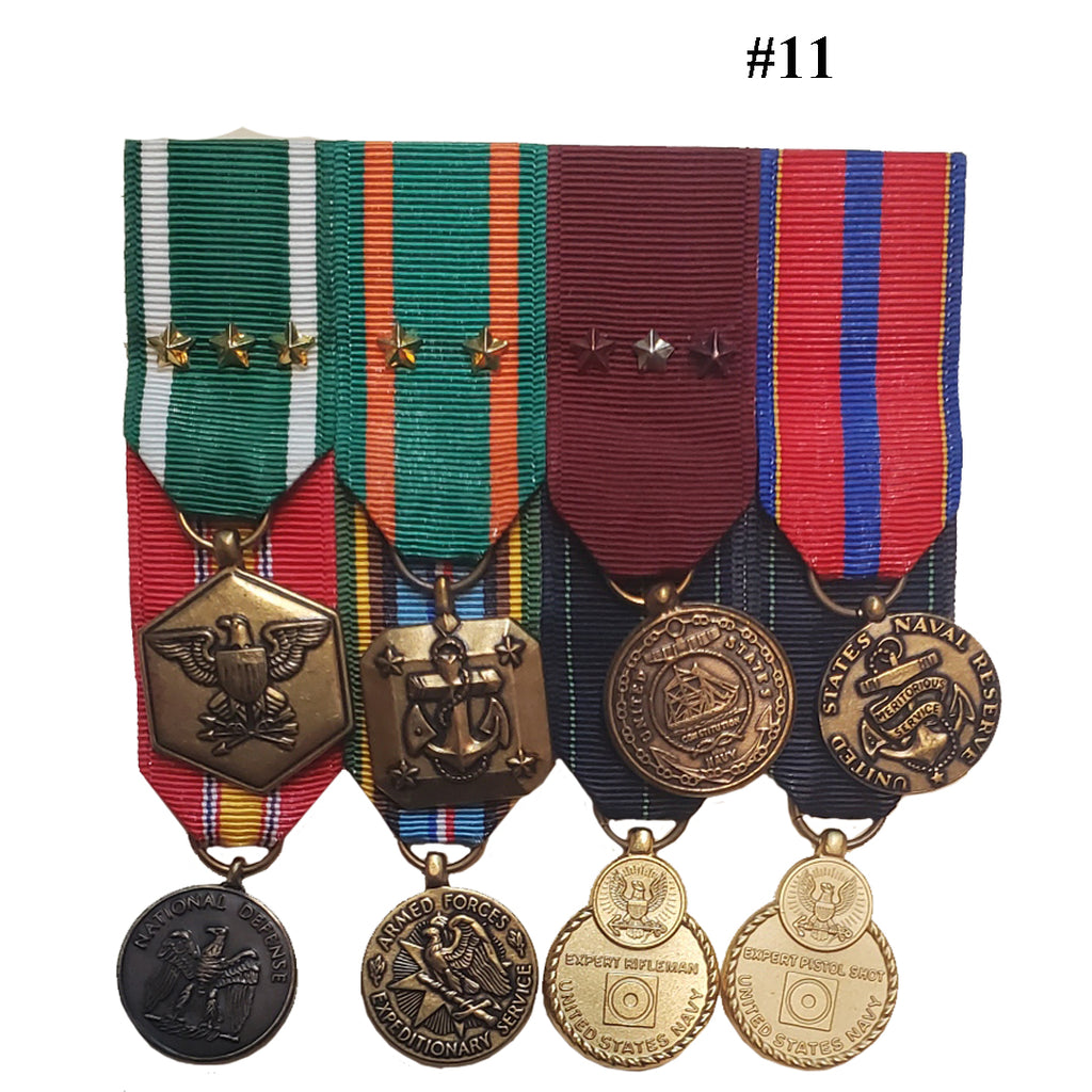 US Military Ribbon Racks & Medals (Used in Displays) - Previously Owne ...