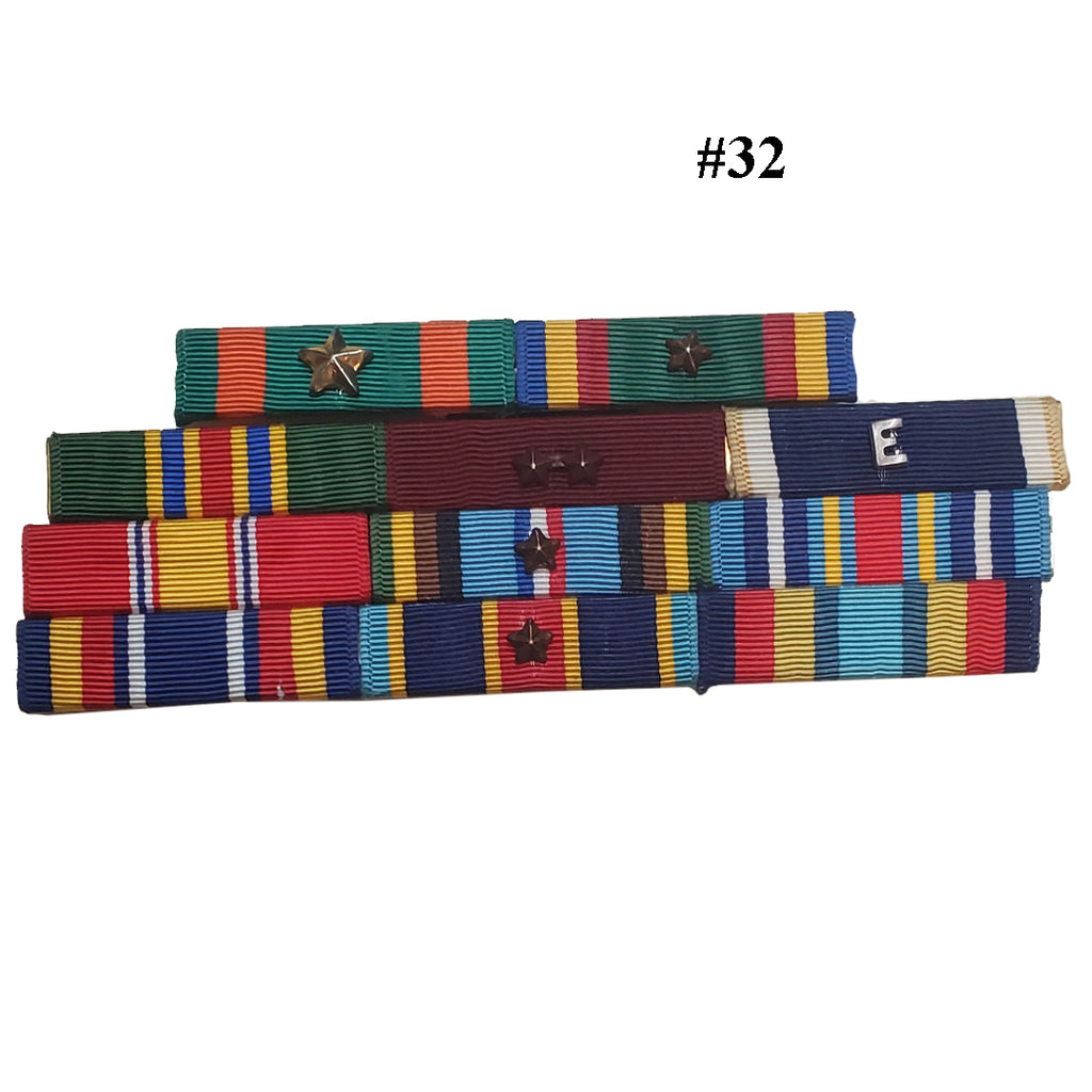 US Military Ribbon Racks & Medals (Used in Displays) - Previously Owne ...