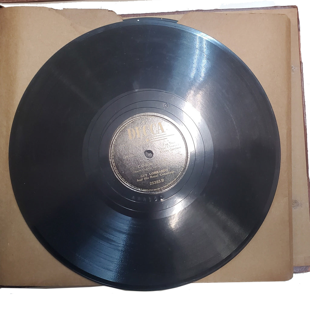 Antique 78 RPM Record Album of Vintage Records – Hahn's World of ...