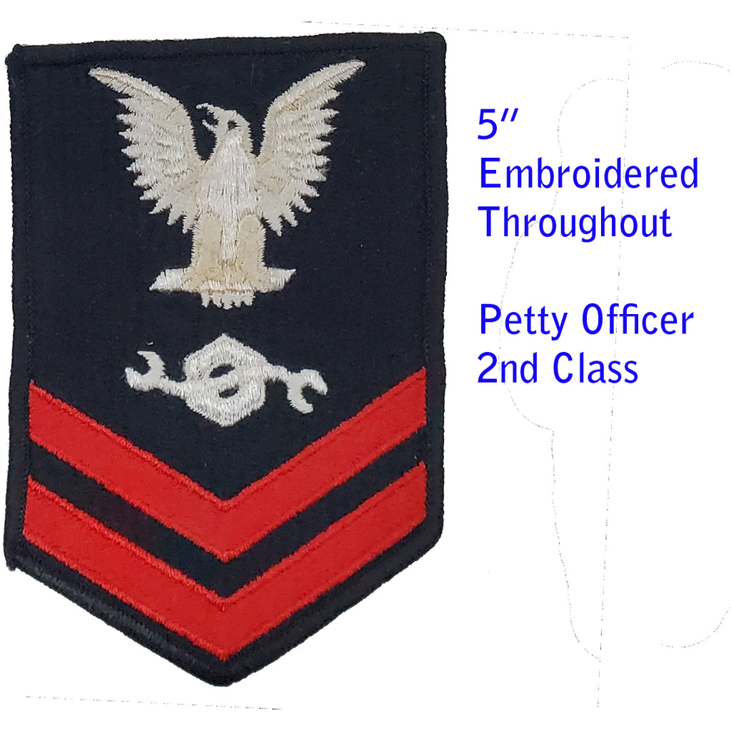 Patch - Vintage US Navy Chevrons Rating Badges - Sew On (2026) – Hahn's ...
