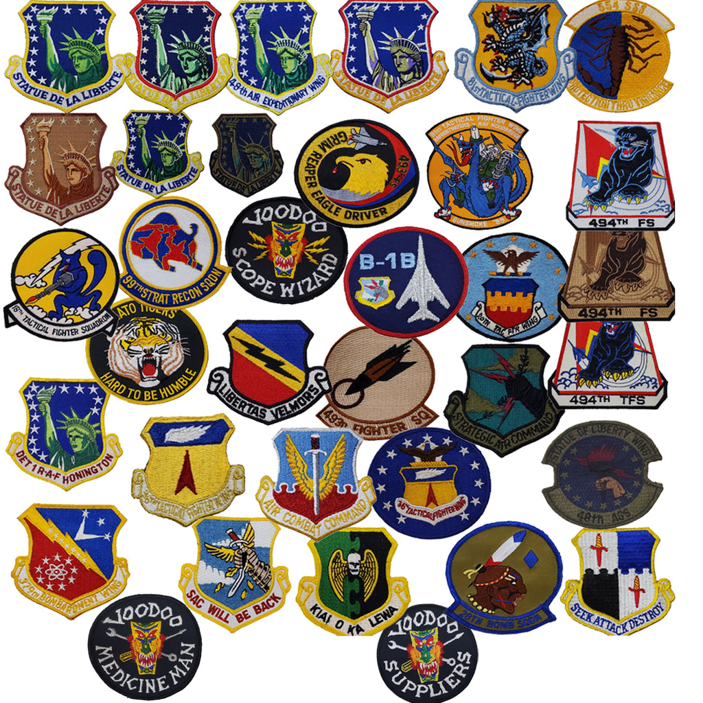 Patch - U.S. Air Force Military - Sew On (2) (7011-7134) – Hahn's World ...