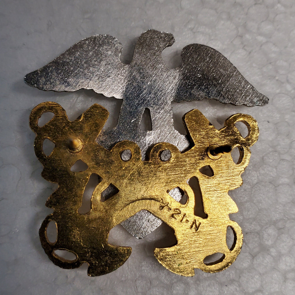 Vintage US Navy Officer Dress Cap Device – Hahn's World of Surplus ...