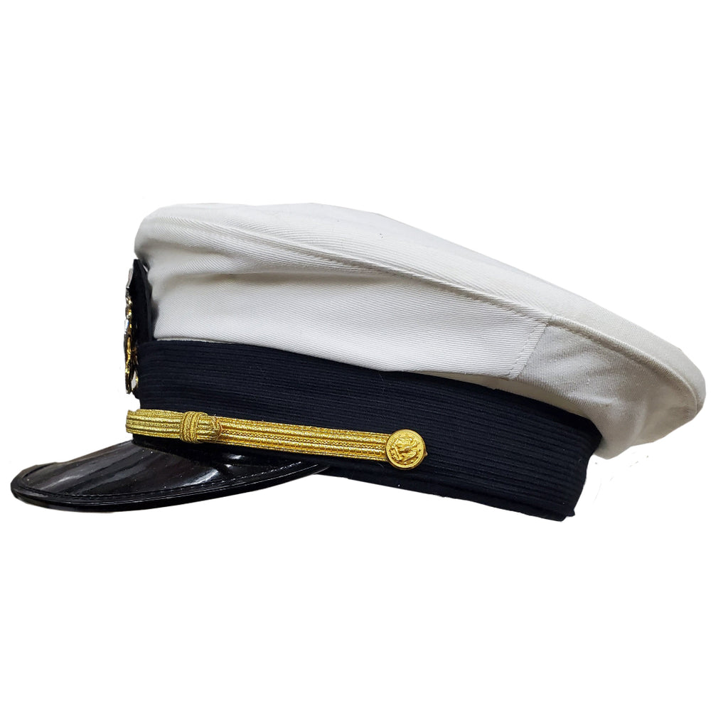 US Navy Dress Cap - White – Hahn's World of Surplus & Survival
