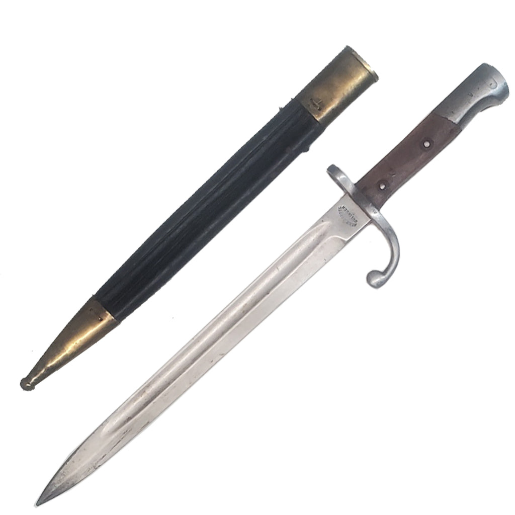 SALE WW1 Alex Coppel Solingen German Bayonet With Leather Scabbard ...