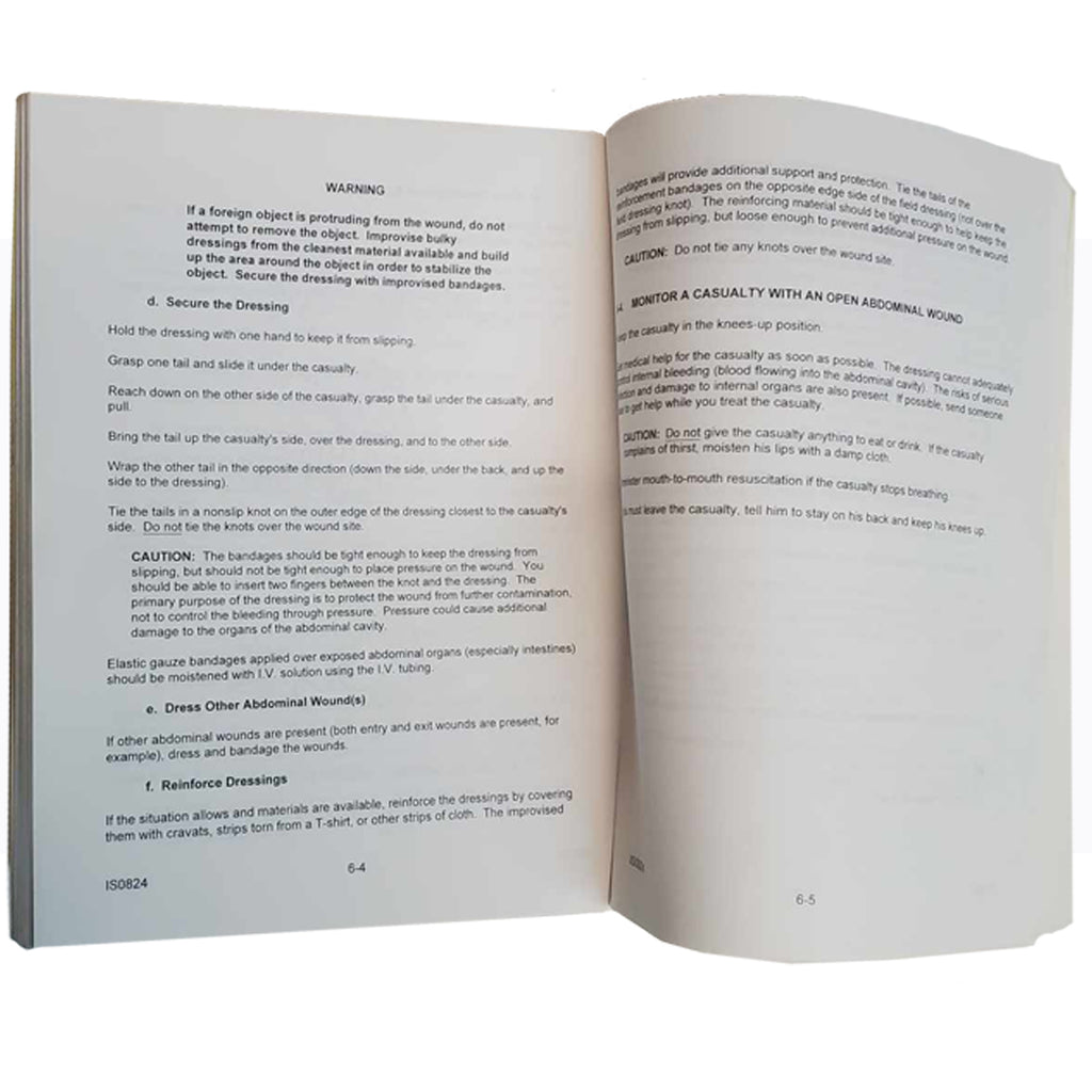 Handbook - Subcourse IS 0824 Combat Lifesaver Course Buddy-Aid Tasks ...