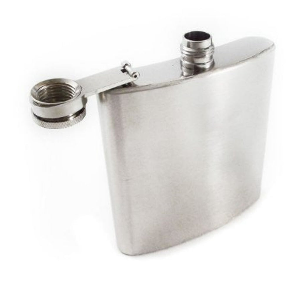 6 OZ Stainless Steel Hip/Kidney Flask – Hahn's World of Surplus & Survival