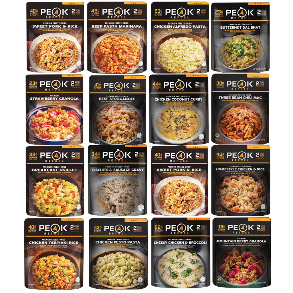 Peak Refuel Meals 2-Serving Portions – Hahn's World of Surplus & Survival