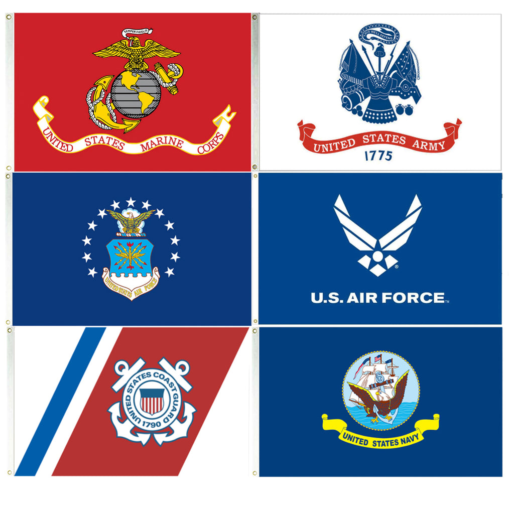 Flag - US Military - Printed Super Polyester – Hahn's World of Surplus ...