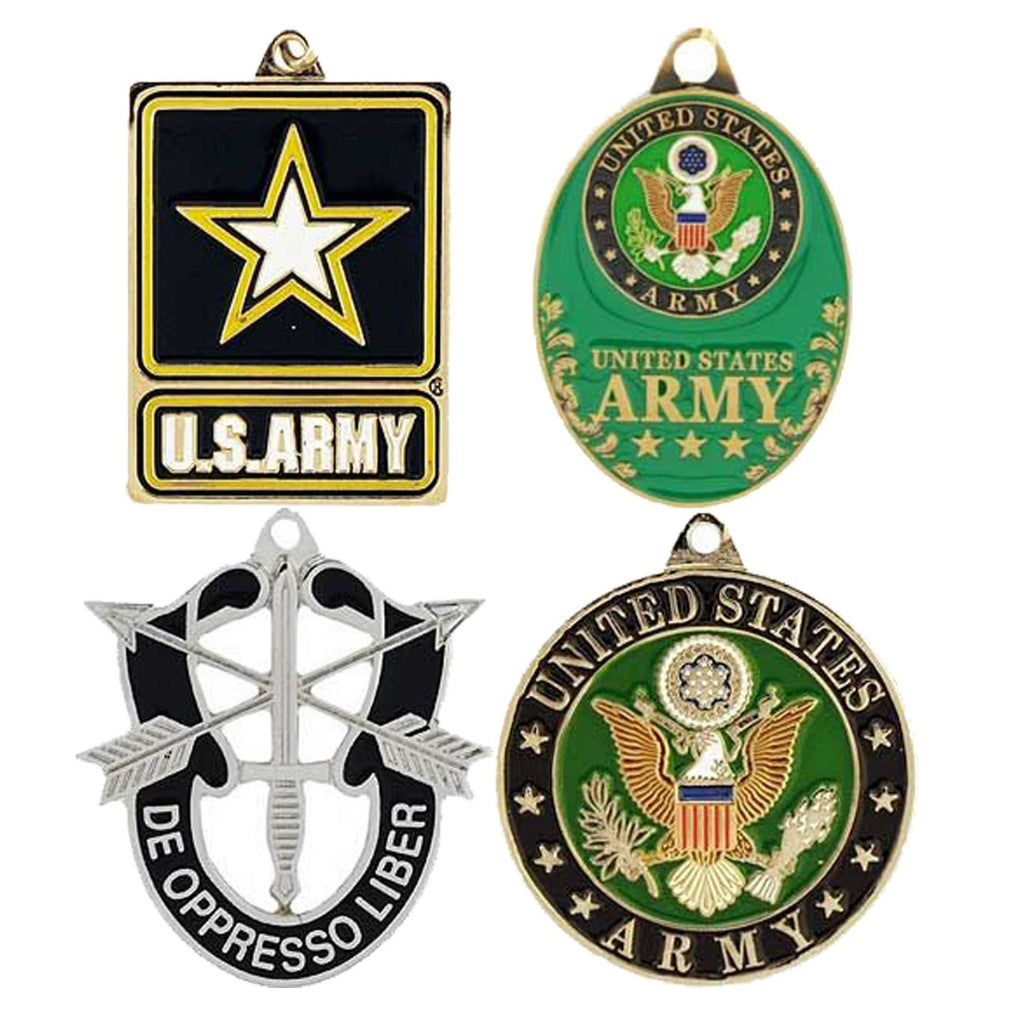 Key Ring - U.S. Army - Zinc - PWT – Hahn's World of Surplus & Survival