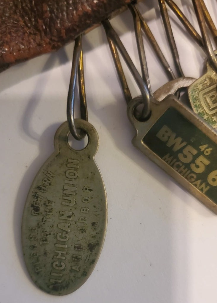 Vintage Keys & Key Fobs in Leather Case – Hahn's World of Surplus ...
